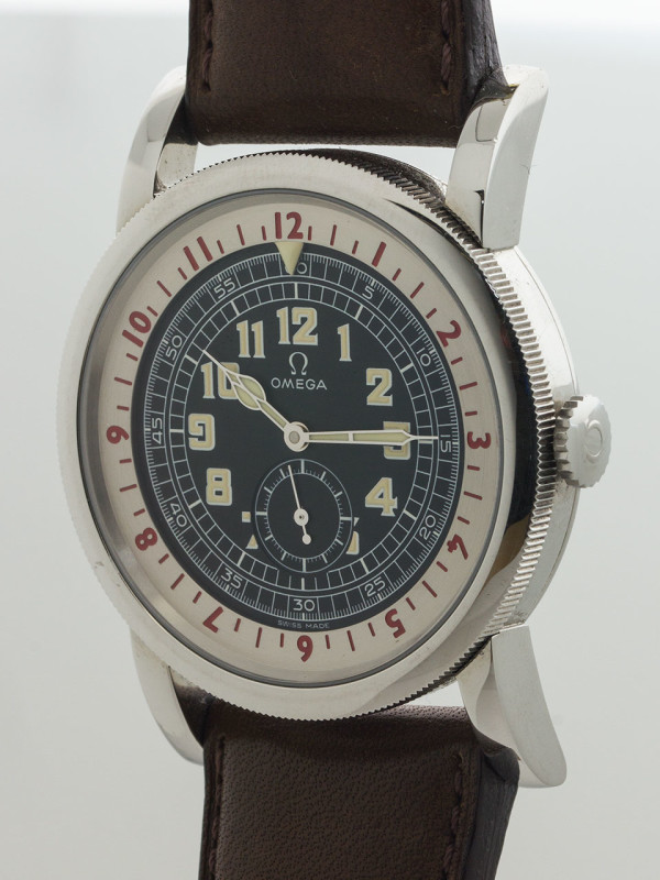 Omega Pilot Oversize Re-Issue of 1938 Aviator