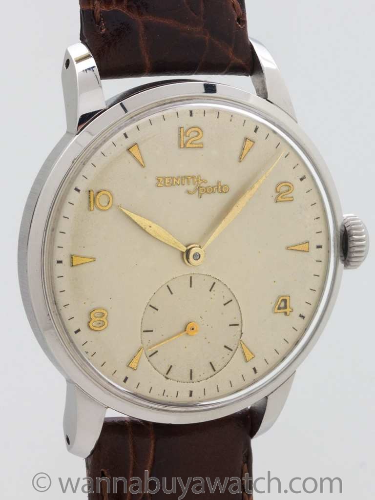 Zenith "Sporto" Vintage circa 1950's