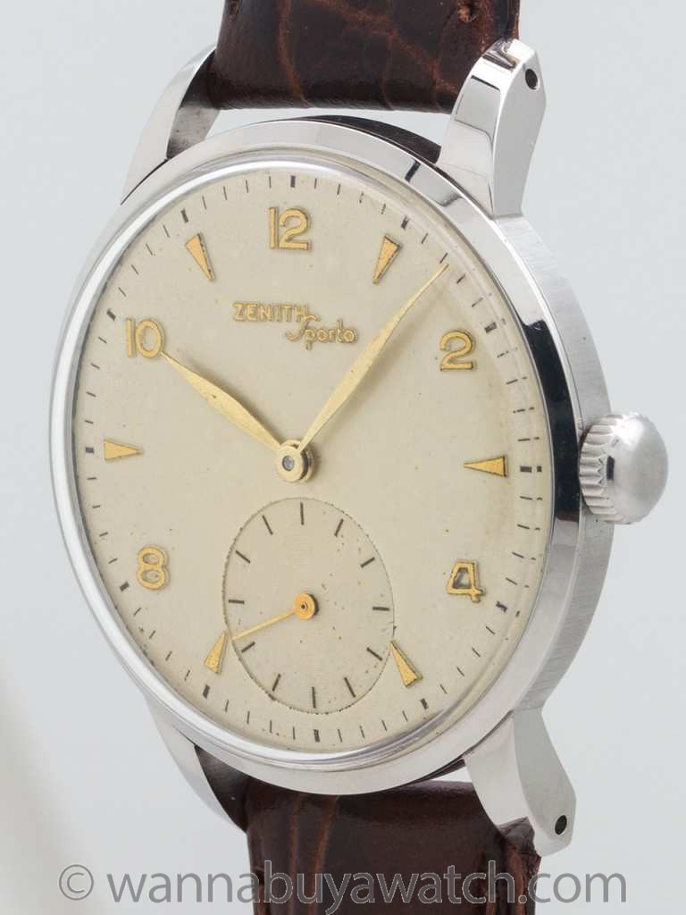 Zenith "Sporto" Vintage circa 1950's