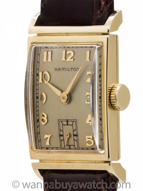 Hamilton 14K YG "Gilbert" circa 1948