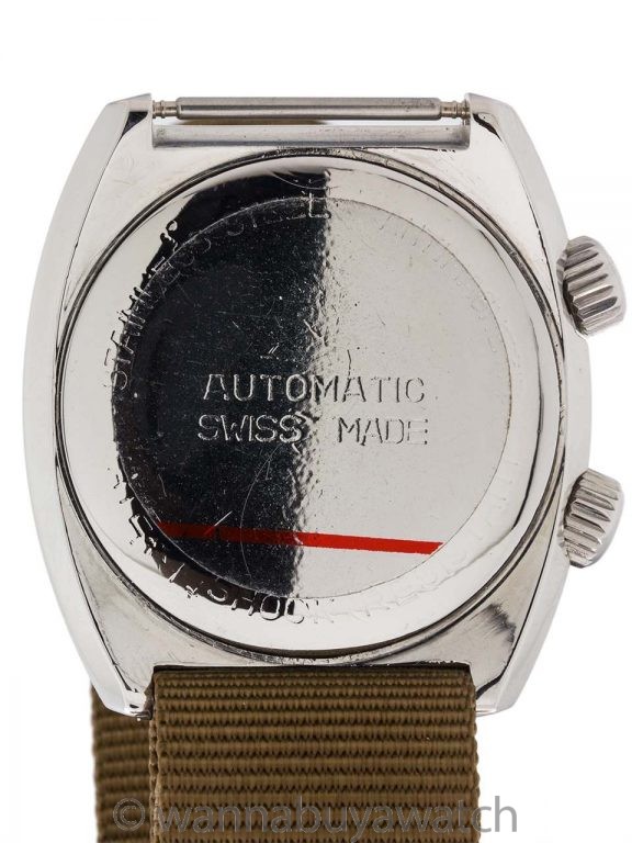 Baylor Diver GMT Stainless Steel circa 1970's