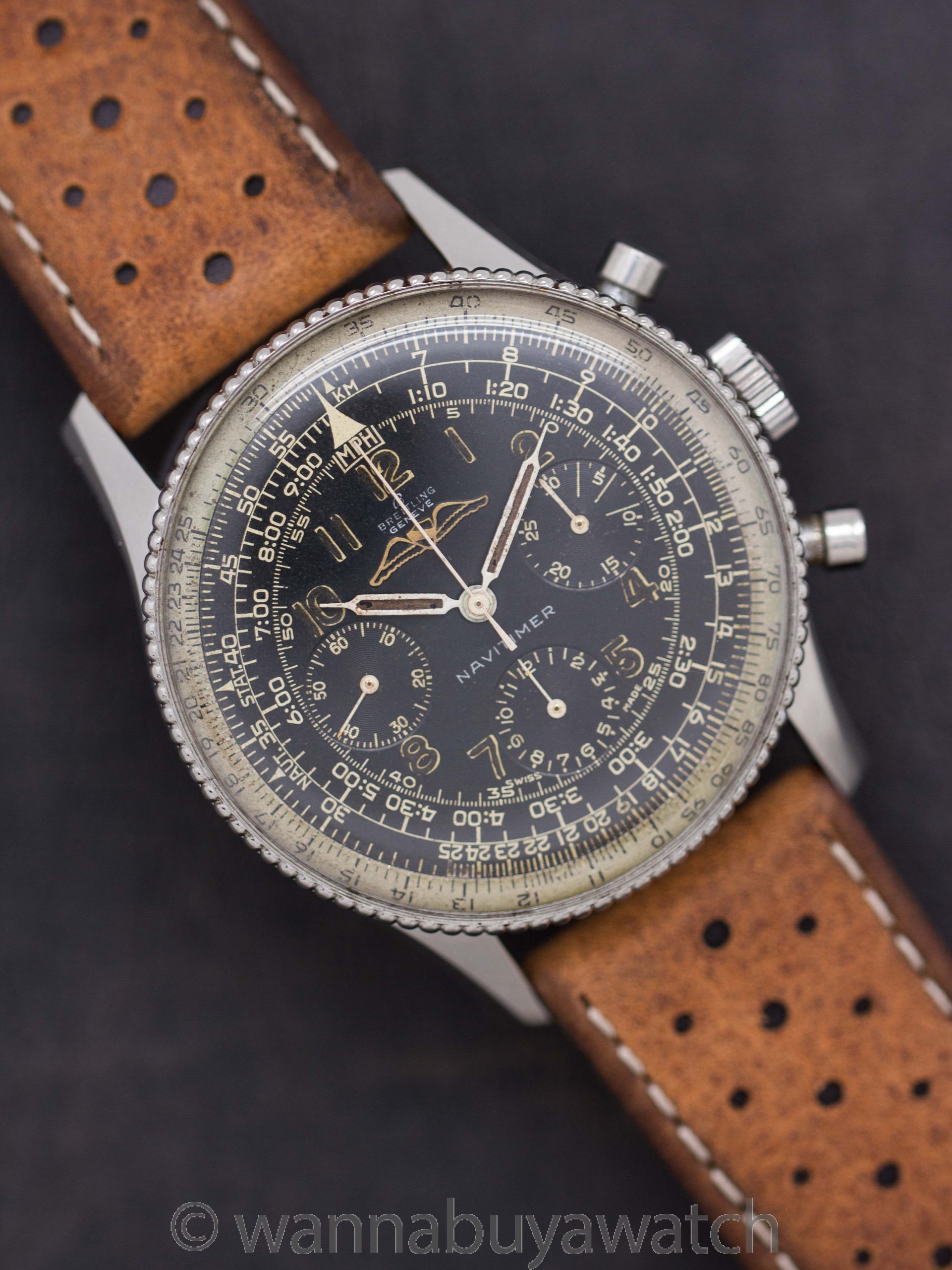 Breitling Navitimer ref 806 AOPA Beaded Bezel circa 1960's