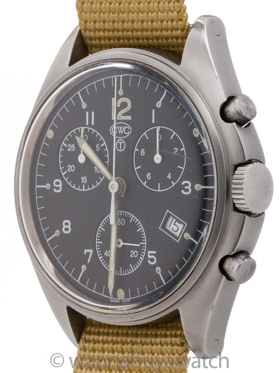 CWC Quartz BAF Chronograph circa 1990's