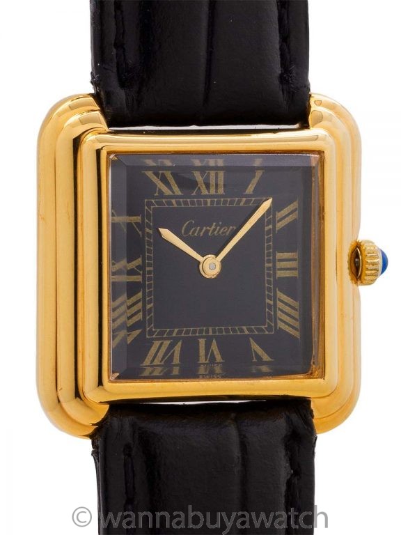 Cartier Lady's Tank Stepped Case circa 1970's