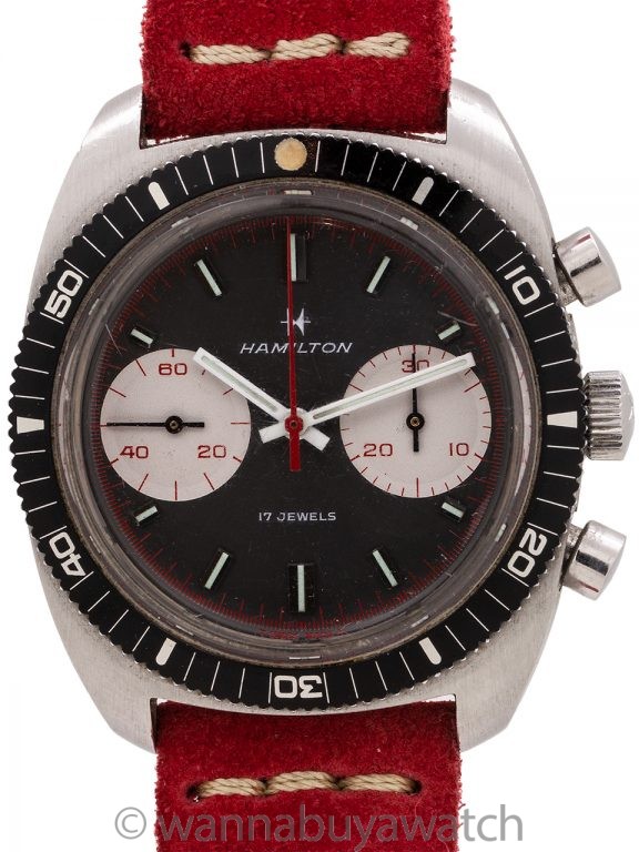 Hamilton SS Chrono-Diver Chronograph ref 647 circa 1960’s