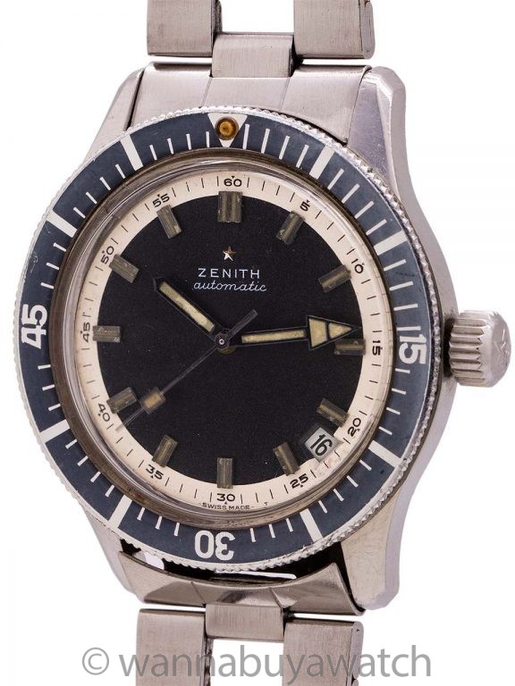 Zenith SubSea A3630 Automatic Diver circa 1969