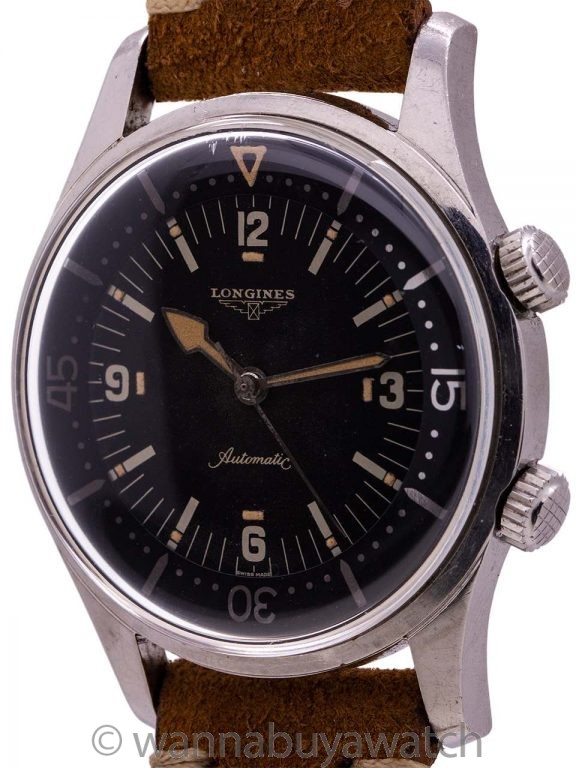 Longines Super Compressor Diver's ref 7150-1 with Archive circa 1961