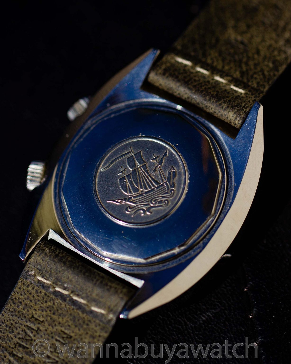 Tissot Navigator Seastar T. 12 Worldtime Super Compressor circa 1970