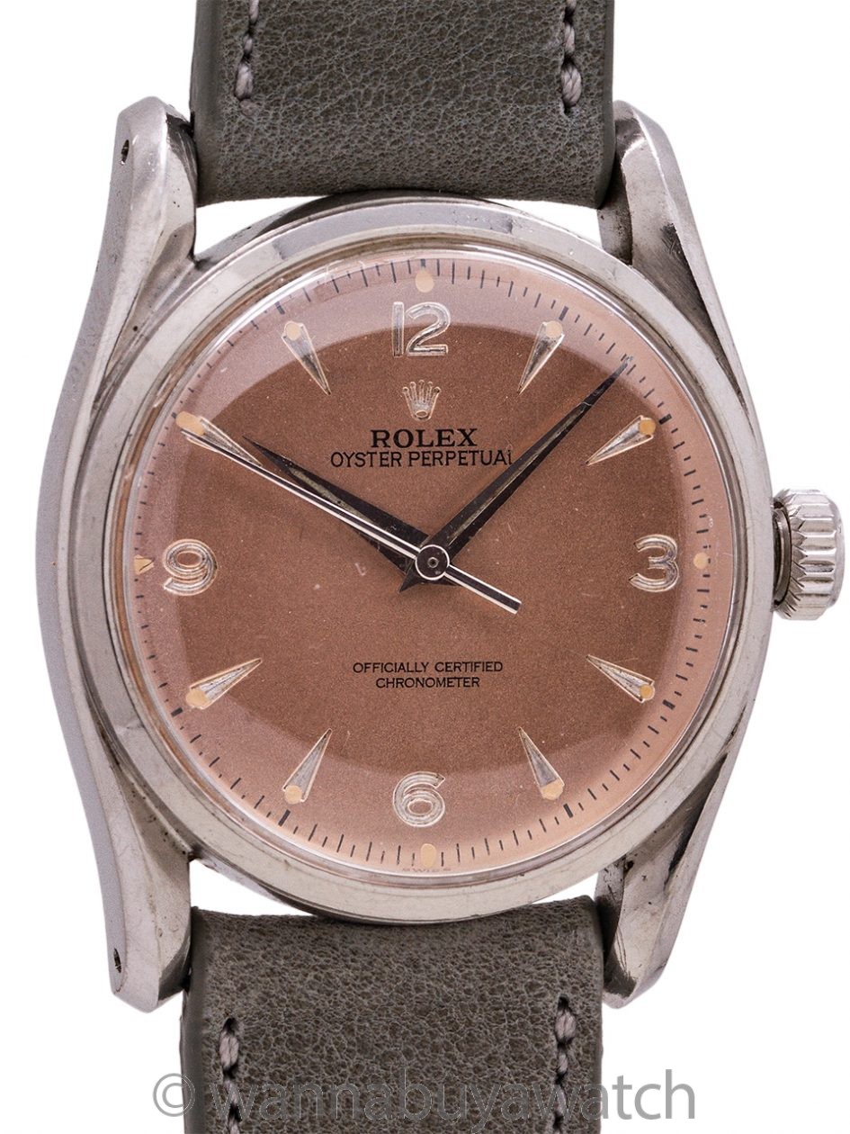 Rolex Bombe ref 5018 Stainless Steel circa 1948