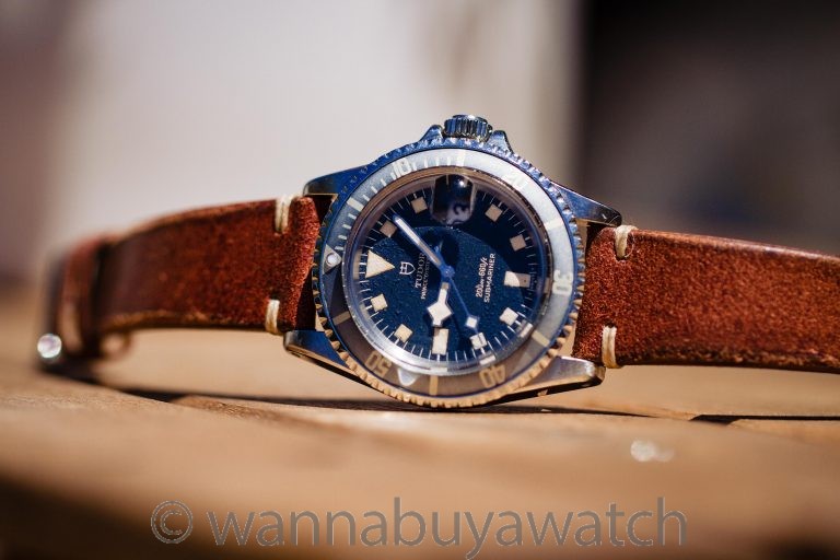 Tudor "Snowflake" Submariner Blue w/ Date ref# 7021/0 circa 1970