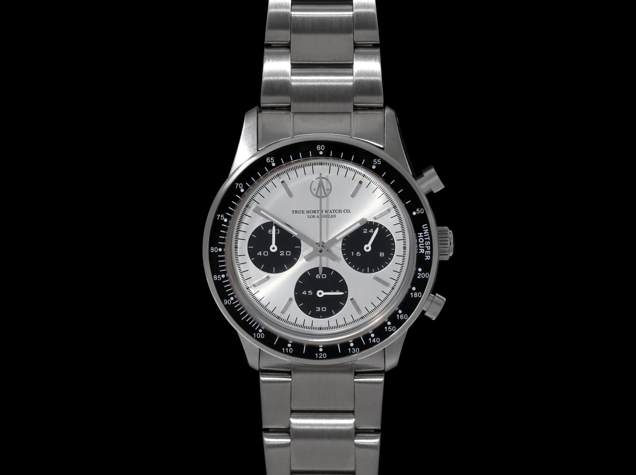 Vintage Rally Timer – Silver Dial