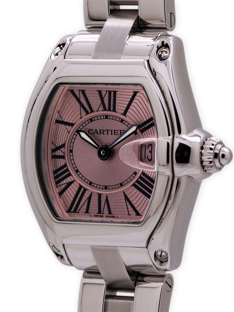 Cartier Lady Roadster ref 2675 Pink Dial circa 2000