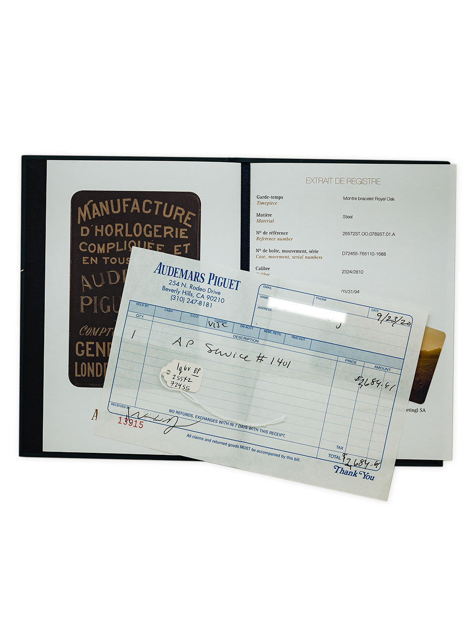 Audemars Piguet Royal Oak SS "Owl" ref # 25572ST circa 1990's