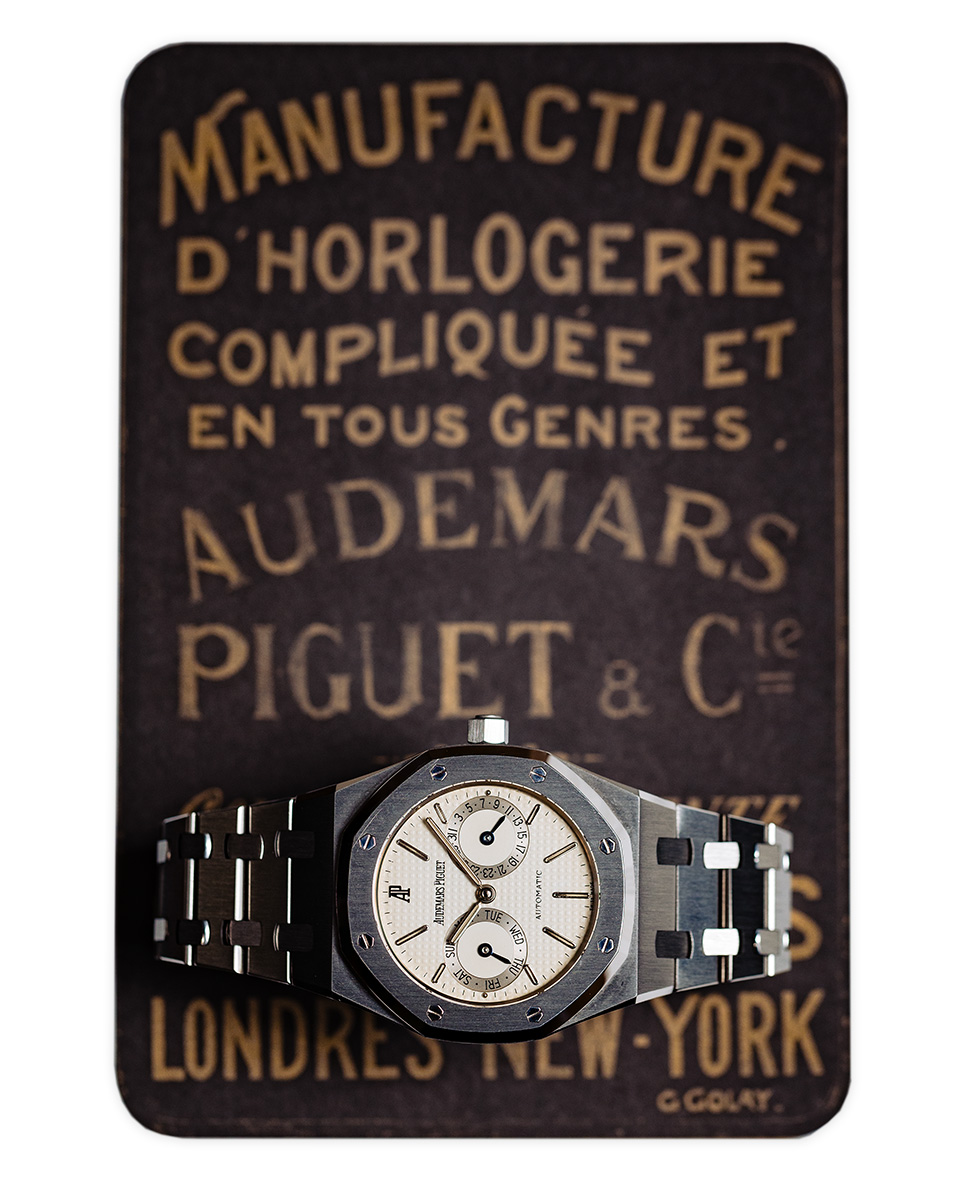 Audemars Piguet Royal Oak SS "Owl" ref # 25572ST circa 1990's