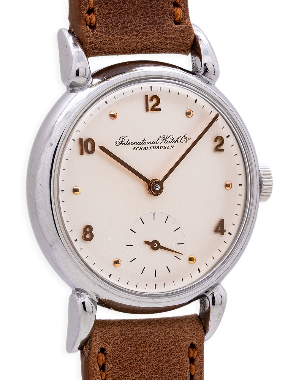 IWC SS Teardrop Lugs circa 1946