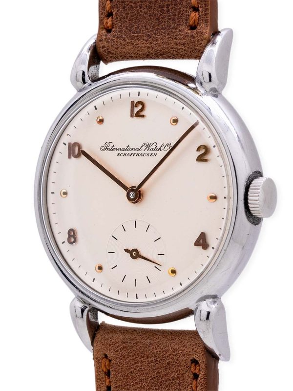 IWC SS Teardrop Lugs circa 1946