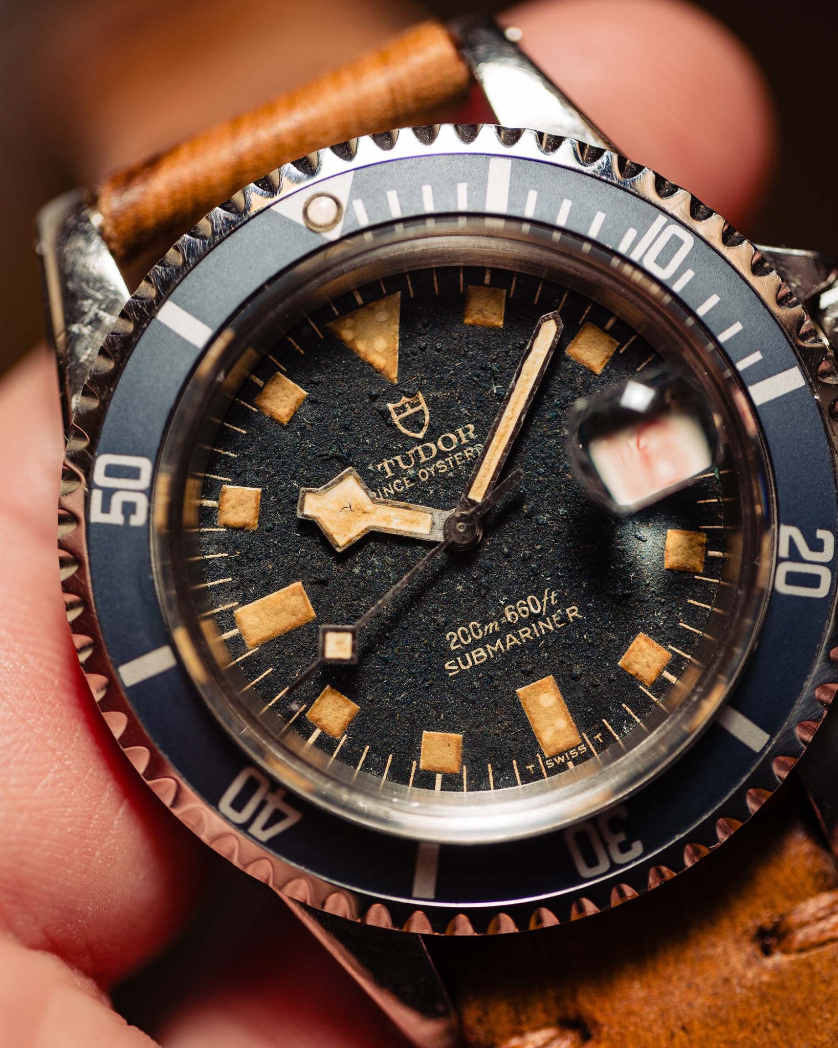 Tudor "Snowflake" Submariner ref# 7021/0 Submariner Blue with Roulette ...