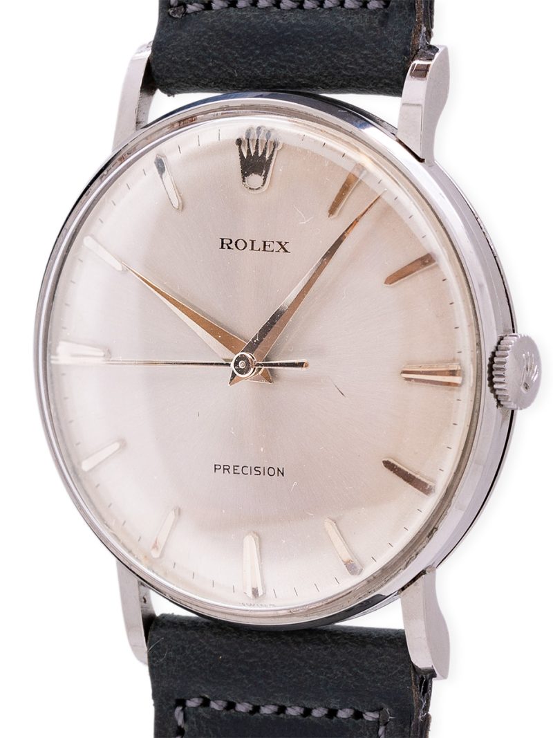 Rolex Precision Dress Model ref 9829 Stainless Steel circa 1960's