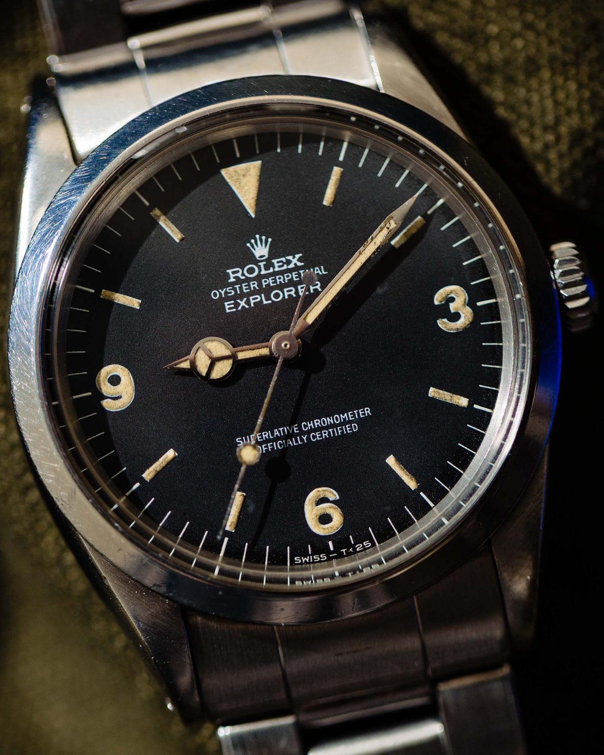 Rolex Explorer 1 ref# 1016 Frog's Foot circa 1967