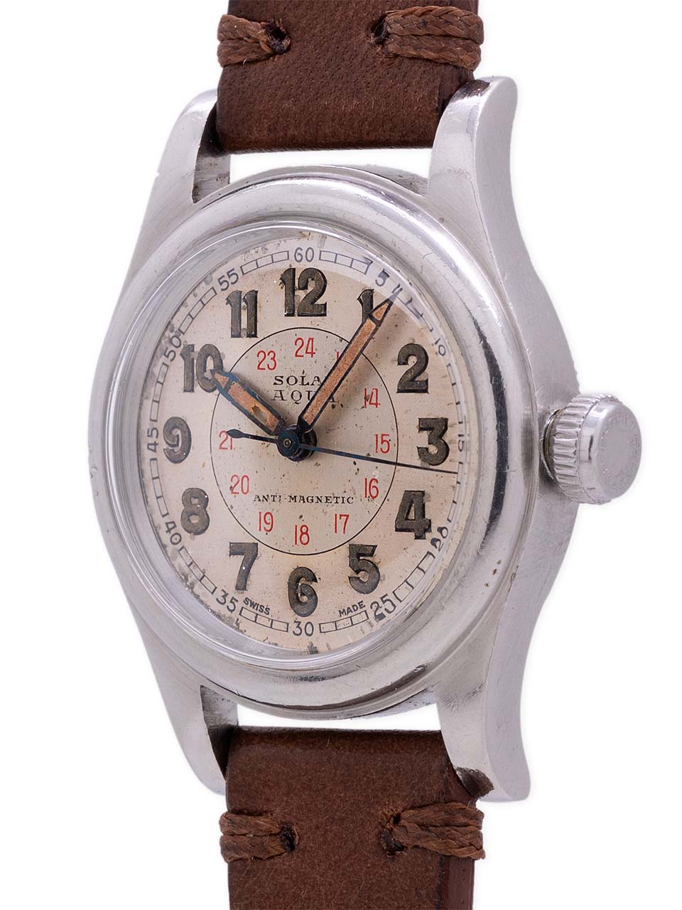 Rolex Solar Aqua ref 2784 WW2 era Boy's Size circa 1940's