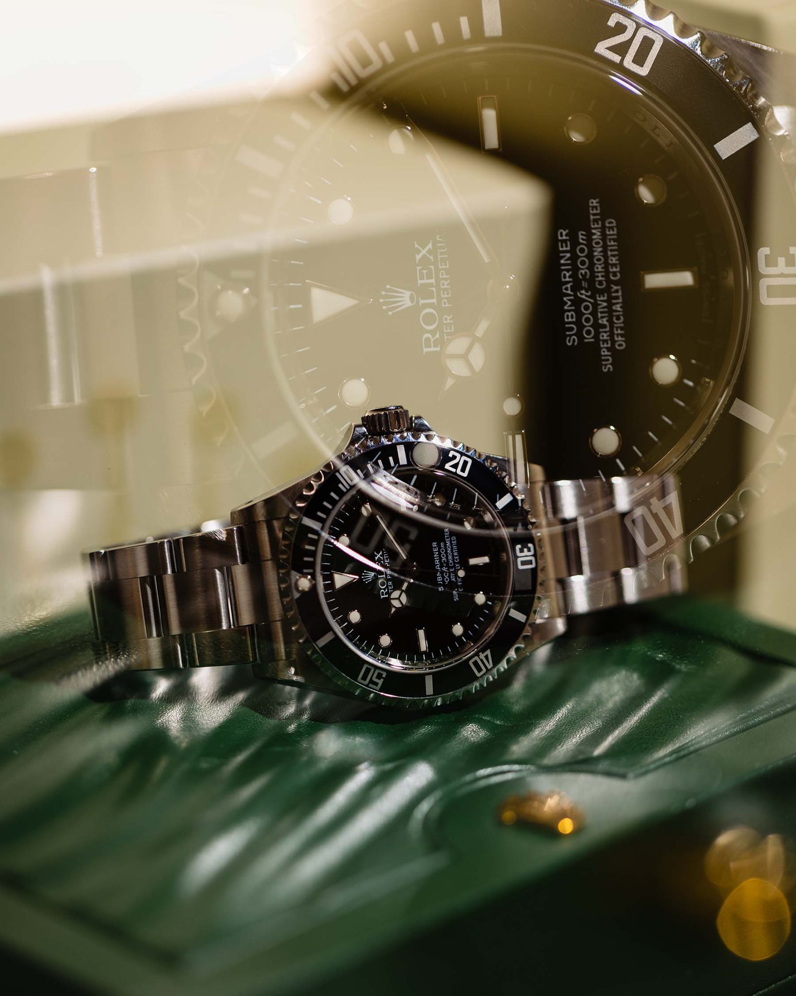 Rolex Submariner ref 14060M 4 Lines "LGF" OCC Full Set circa 2009