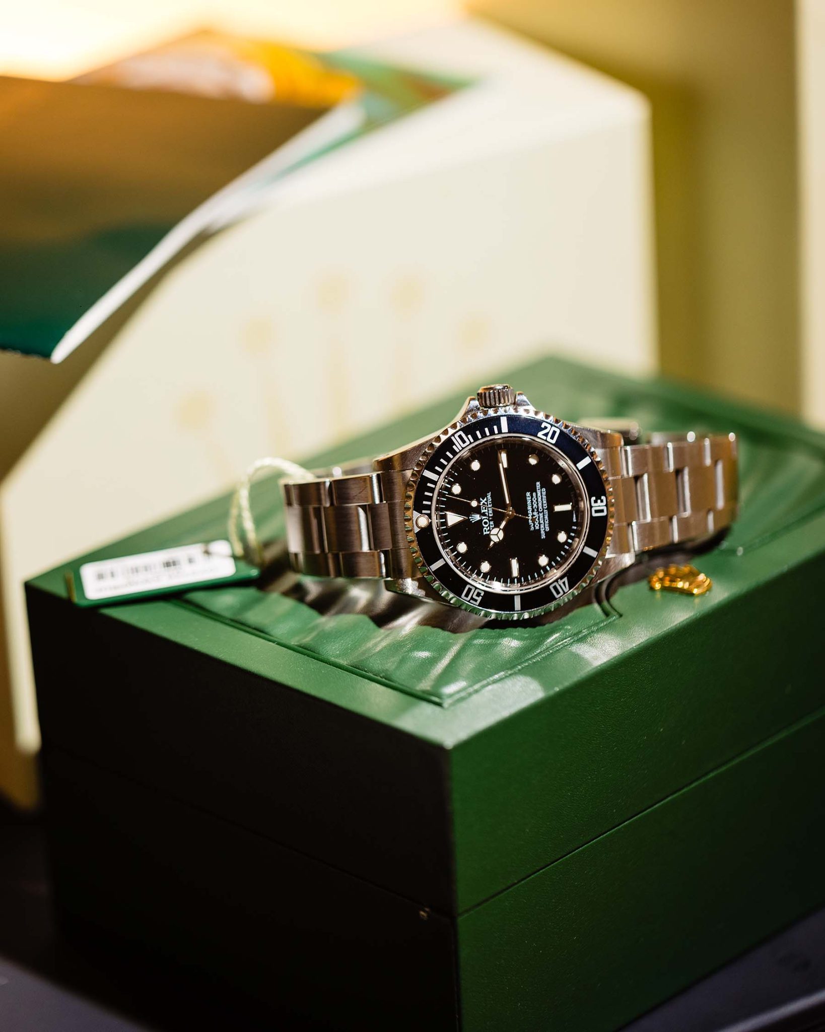 Rolex Submariner ref 14060M 4 Lines "LGF" OCC Full Set circa 2009